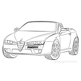 coloring pages alfa romeo